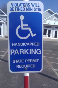 Connecticut Handicapped Parking Sign Law - CT Personal Injury Lawyer